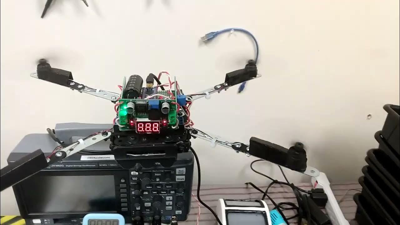 PWM Supercapacitor Drone using Arduino Nano Microcontroller, No Narration. - YouTube