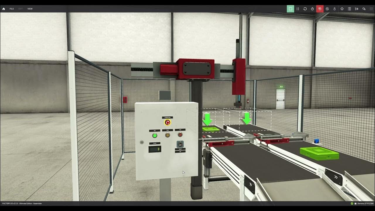 S7 1200 PLC Assembler Factory IO | TIA Portal - YouTube