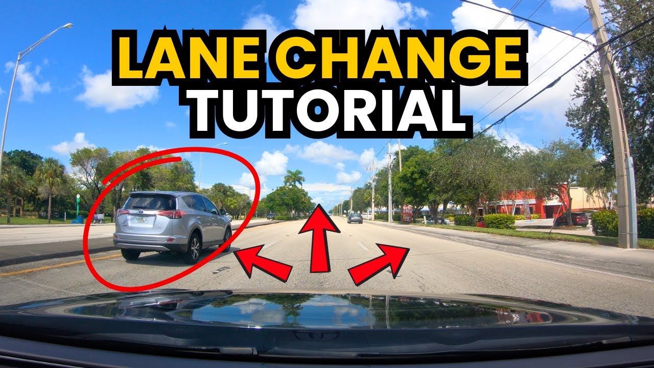 Lane Change Tutorial for Beginner Drivers - YouTube