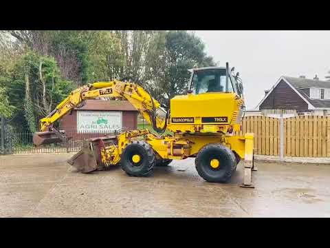 TELESCOPELLE T90LX MULTIL-JOB C/W TELESCOPIC BOOM & REAR BACK ACTOR FOR SALE