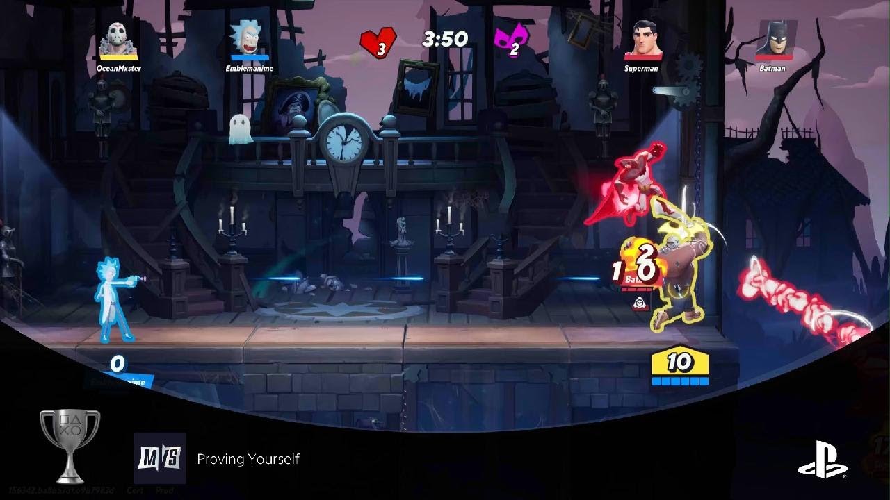 MULTIVERSUS: Double Ringout as Jason Vorhees vs Batman & Superman Rift Win - YouTube