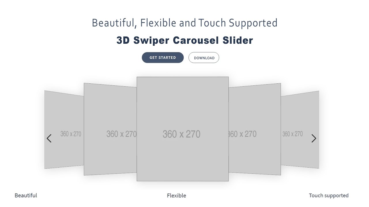 Responsive Slider | Swiper Slider 3D-Coverflow Effect | Free Source Code - YouTube