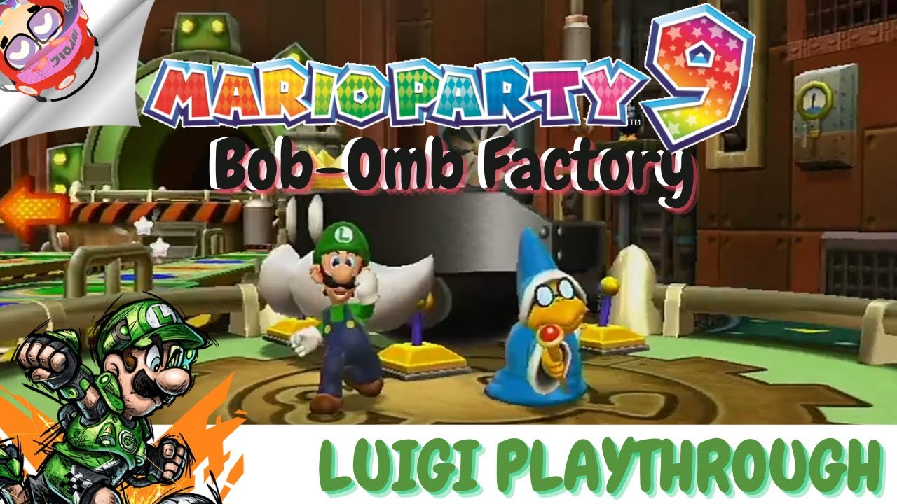 Shyguy Plays Mario Party 9 Solo Mode 2 Bob Omb Factory Youtube