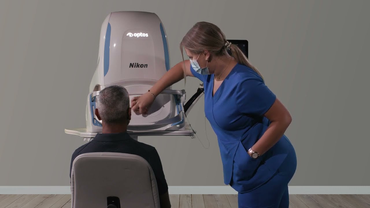 Imaging on a Optos Silverstone and Line OCT - YouTube