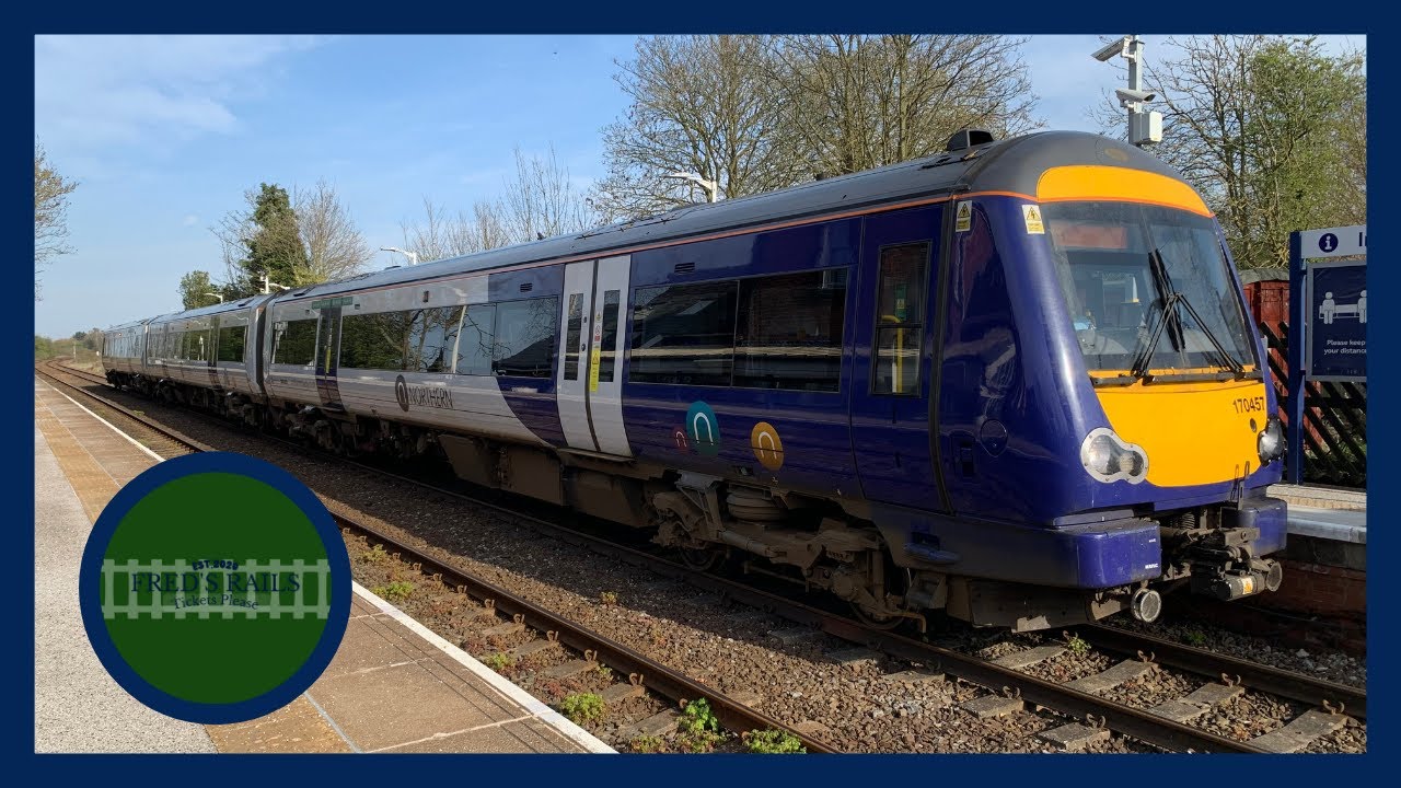 TrainSpotting at Poppleton Station - 170s and 155s - YouTube