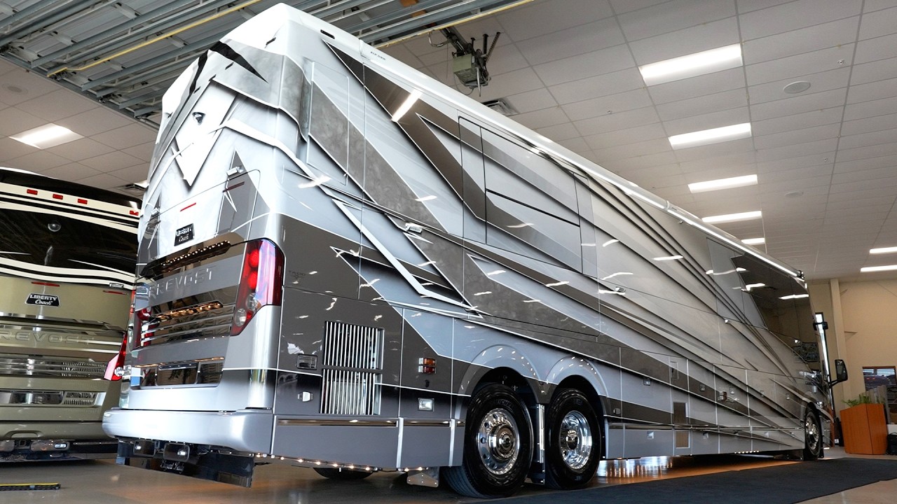 The Most Expensive Motorcoach in the World! 2025 Prevost Liberty Coach ...