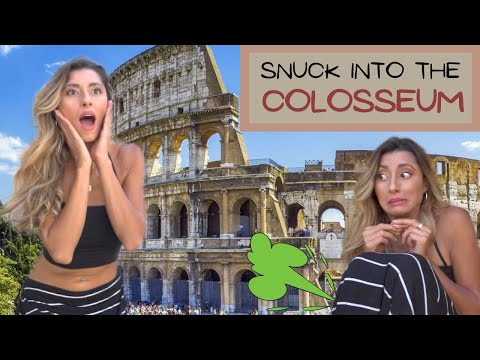 Colosseum Break In! | Comedy Sketch | Rome | Farting in Public | Sneaky Farts | European Trip