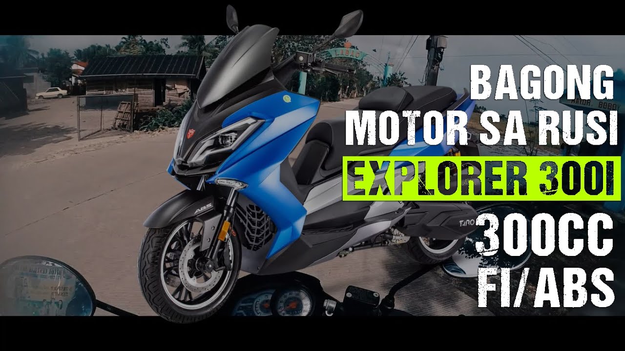 RUSI EXPLORER 300i FI/ABS na 300CC - YouTube