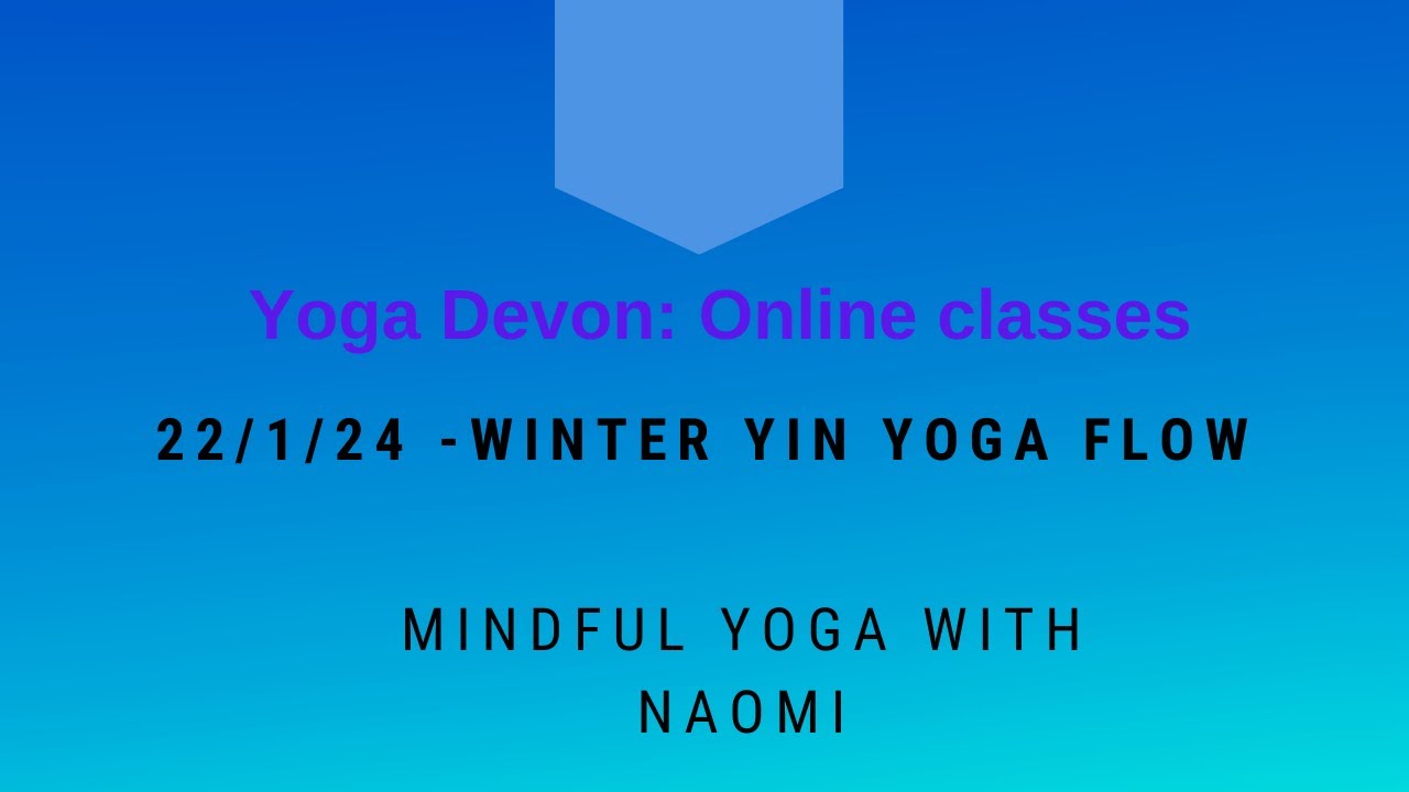 Winter Yin yoga flow - YouTube