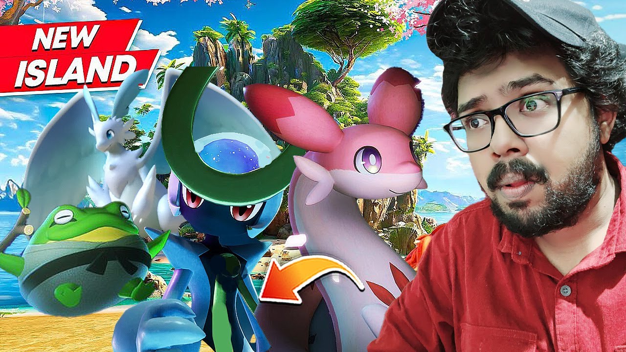 EXPLORING THE SECRET ISLAND OF PALWORLD !! NEW UPDATE🔥 NEW PALS AND ...