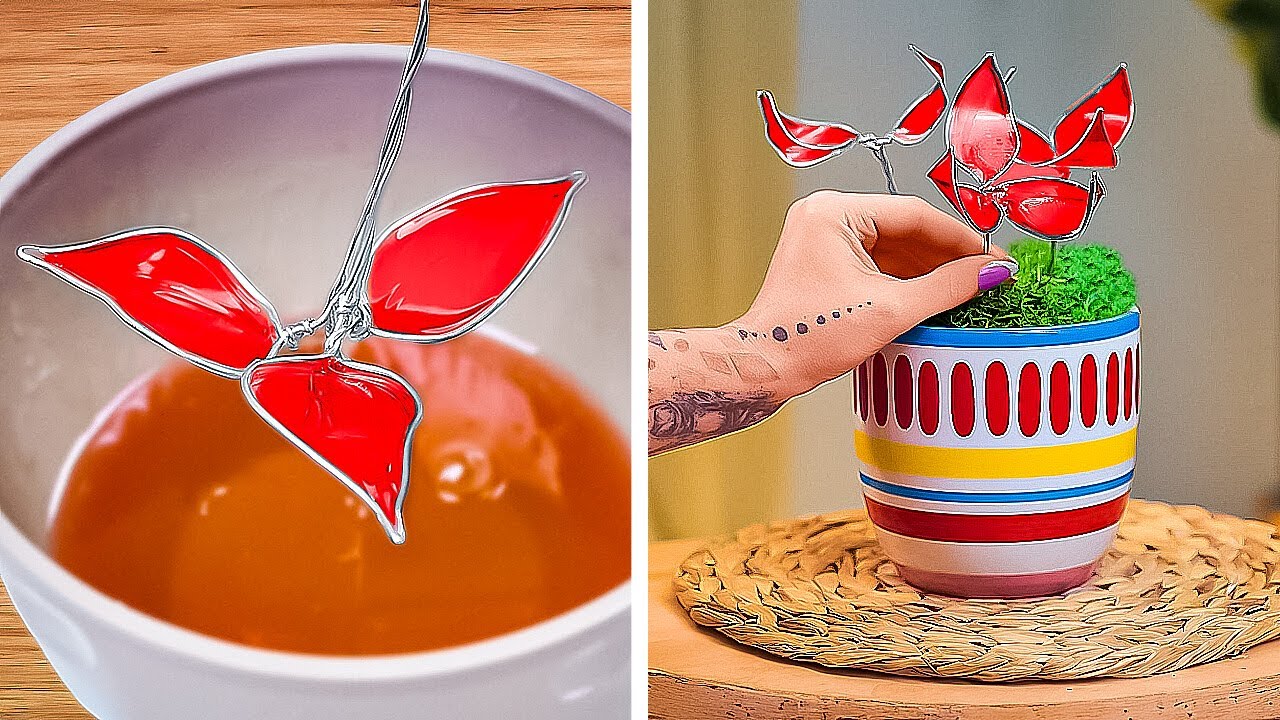 5 Minute DIY Projects for Busy People: Stunning Epoxy Craft Ideas - YouTube