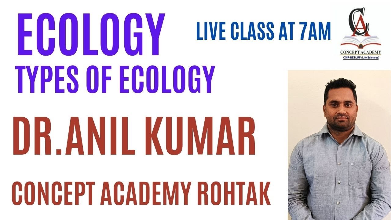 Ecology Basics | Types of Ecology - YouTube
