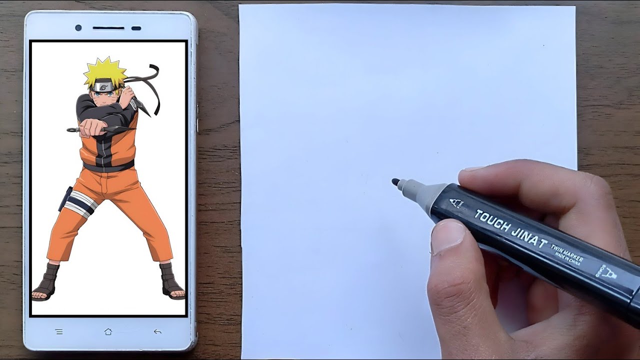 How to draw Naruto Character full body | easy drawing | step by step ...