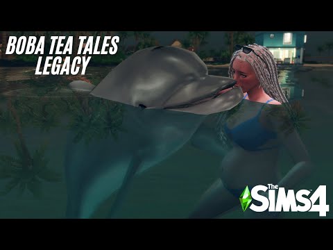 1. HAYAT AMACIMIZI TAMAMLADIK 😄 │BOBA TEA TALES LEGACY BÖLÜM 13 │2. JENERASYON BLUEBERRY │SİMS 4