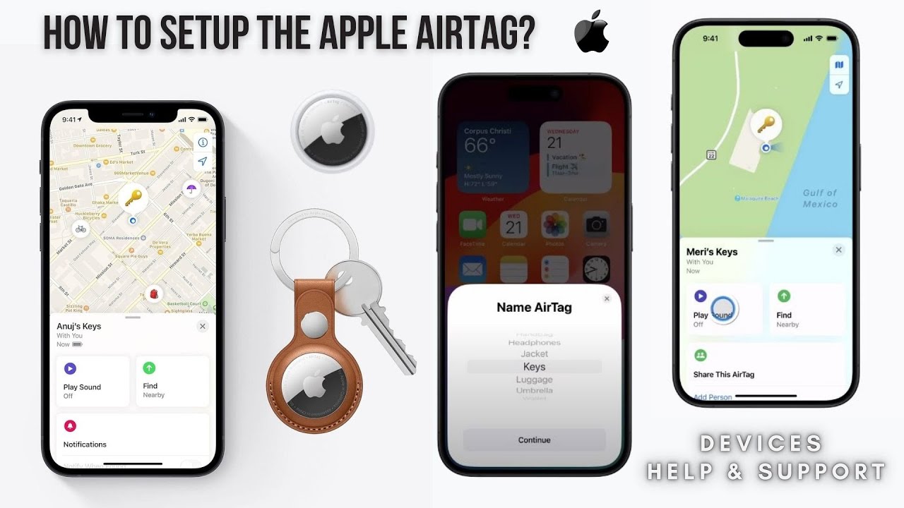 How to setup the Apple AirTag | What does AirTag lost mode do - YouTube
