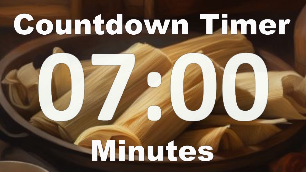 7 Minute Timer Tamales - YouTube