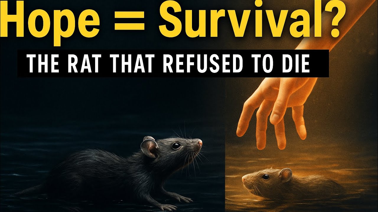 The Rat Experiment That SHOCKED Scientists – How Hope Keeps Us Alive ...