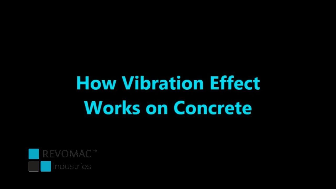 HOW VIBRATION EFFECT WORKS ON CONCRETE BLOCK , BRICKS, PAVERS - YouTube