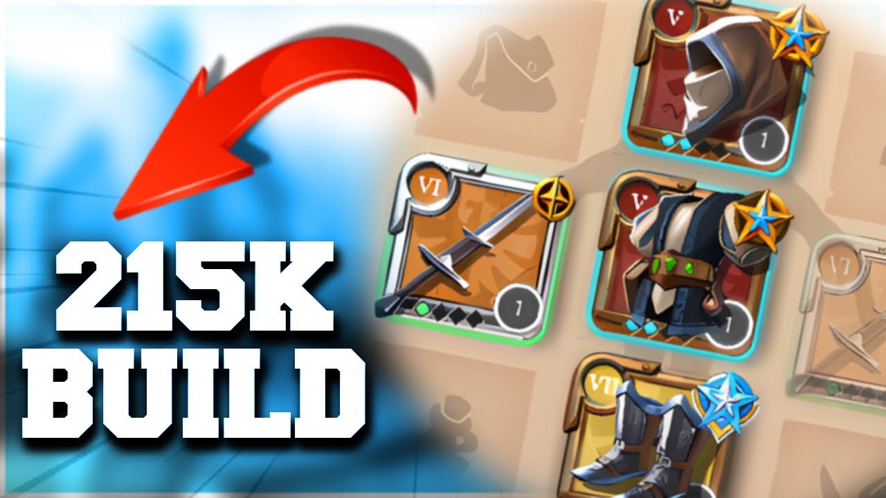 SOLO with 215K Claymore Build - Albion Online PvP - YouTube