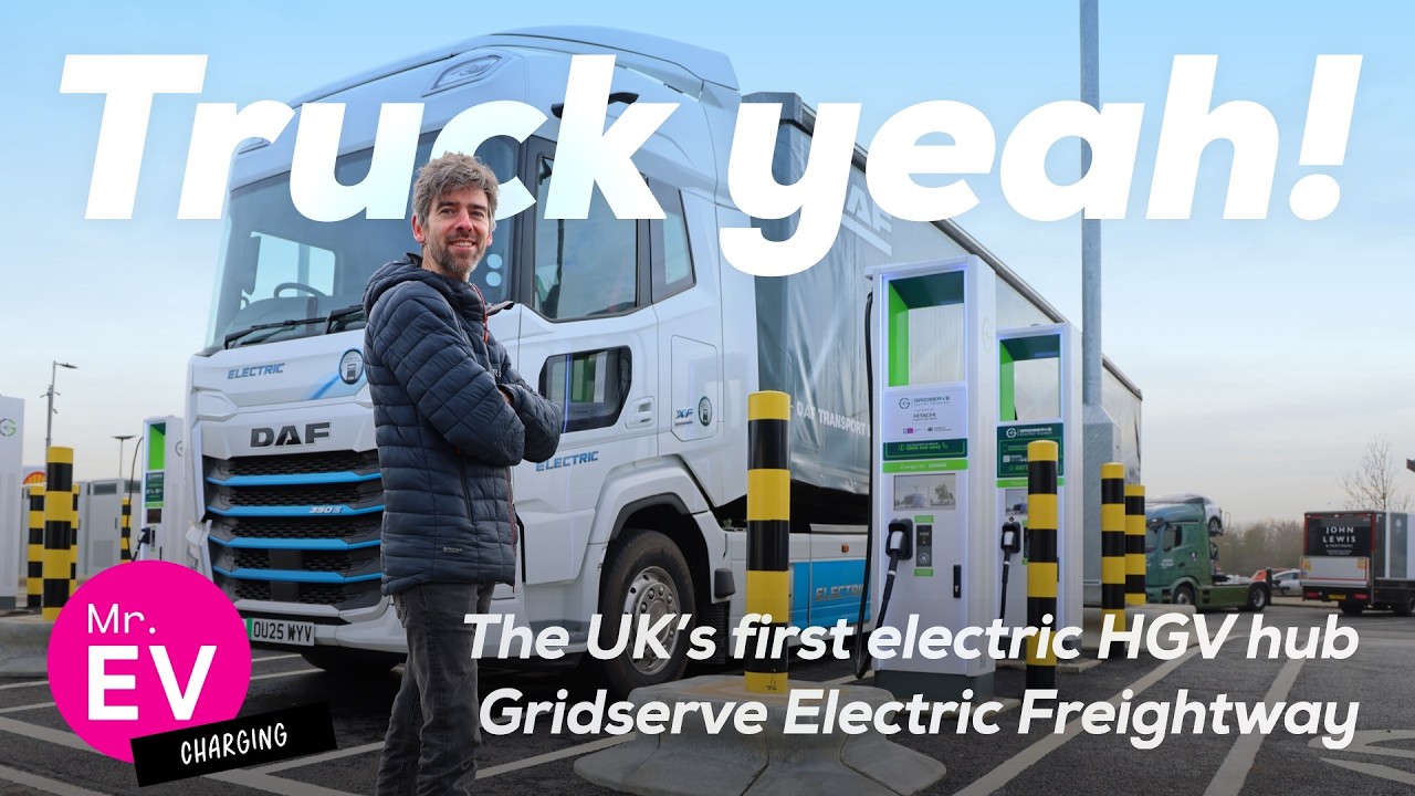 Charging electric HGVs: the future of freight, up close. The launch of ...