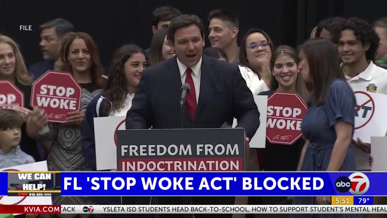 Judge permanently blocks part of Florida’s ‘Stop WOKE Act’ - YouTube