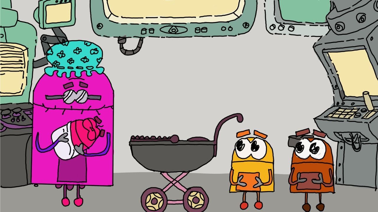 Hug me too grandma - ask the storybots coloring fanmade story - YouTube