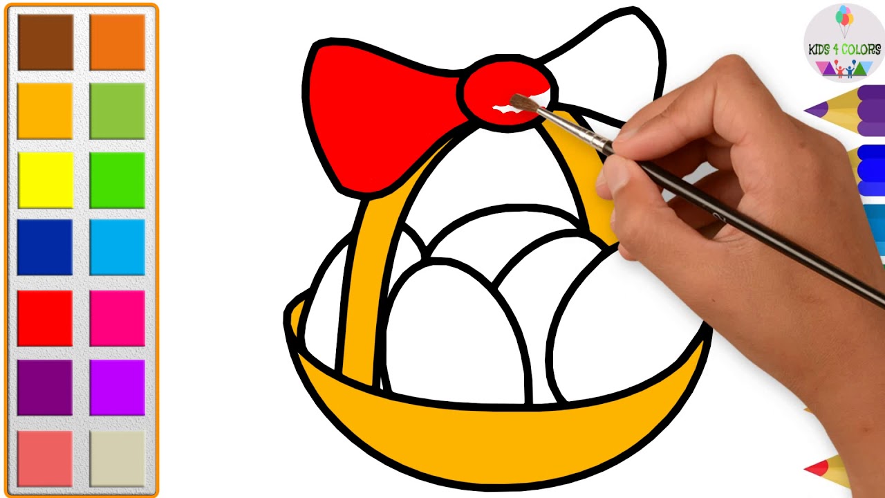 Eggs Drawing Step by Step | Drawing Lessons for Kids - YouTube