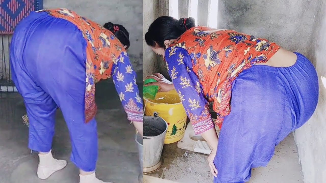 Desi Family Beautiful Ghar Ka Bartan Dhoy Pakistan Daily Routine Vlog - YouTube