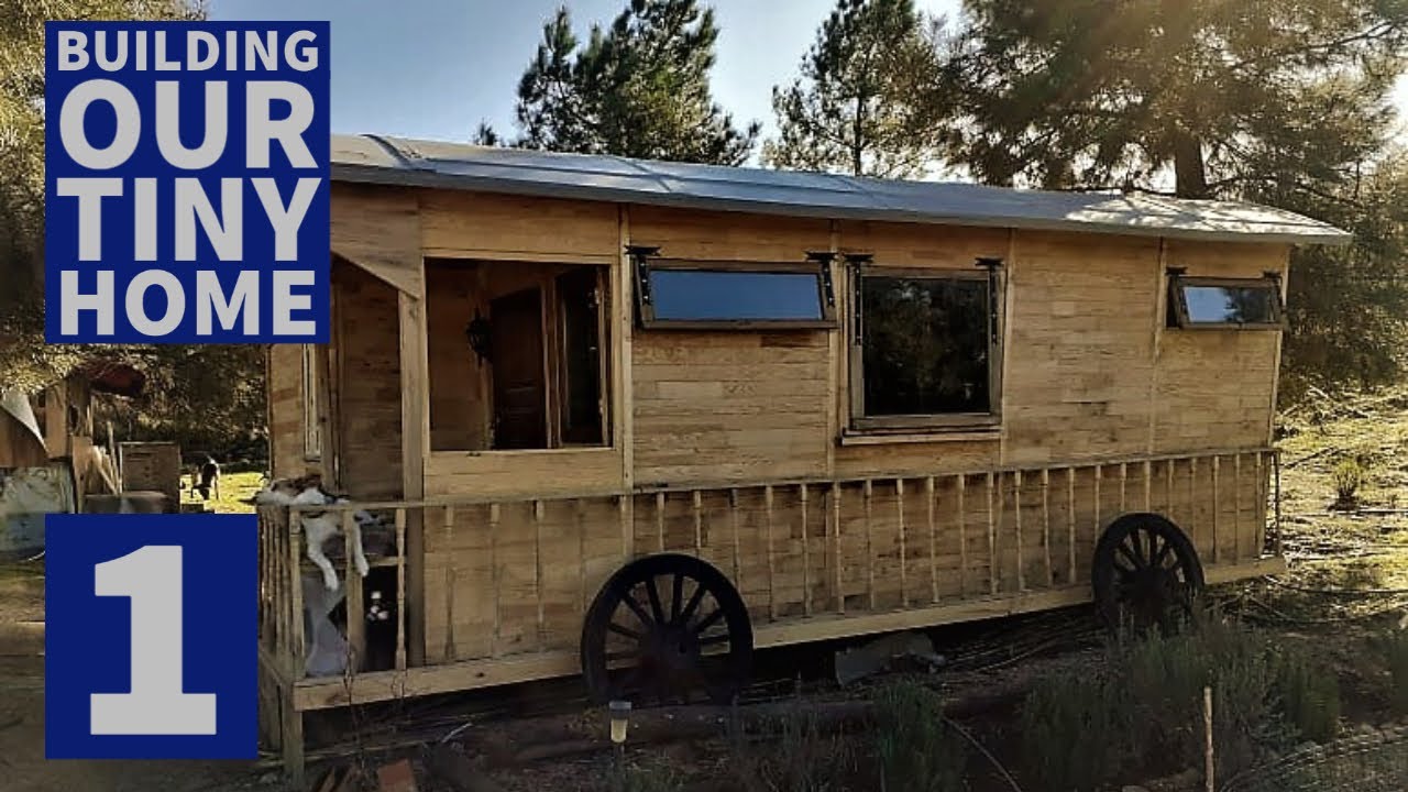 TINY HOUSE HOMESTEAD Gypsy style wagon on an old caravan chassis #1 ...