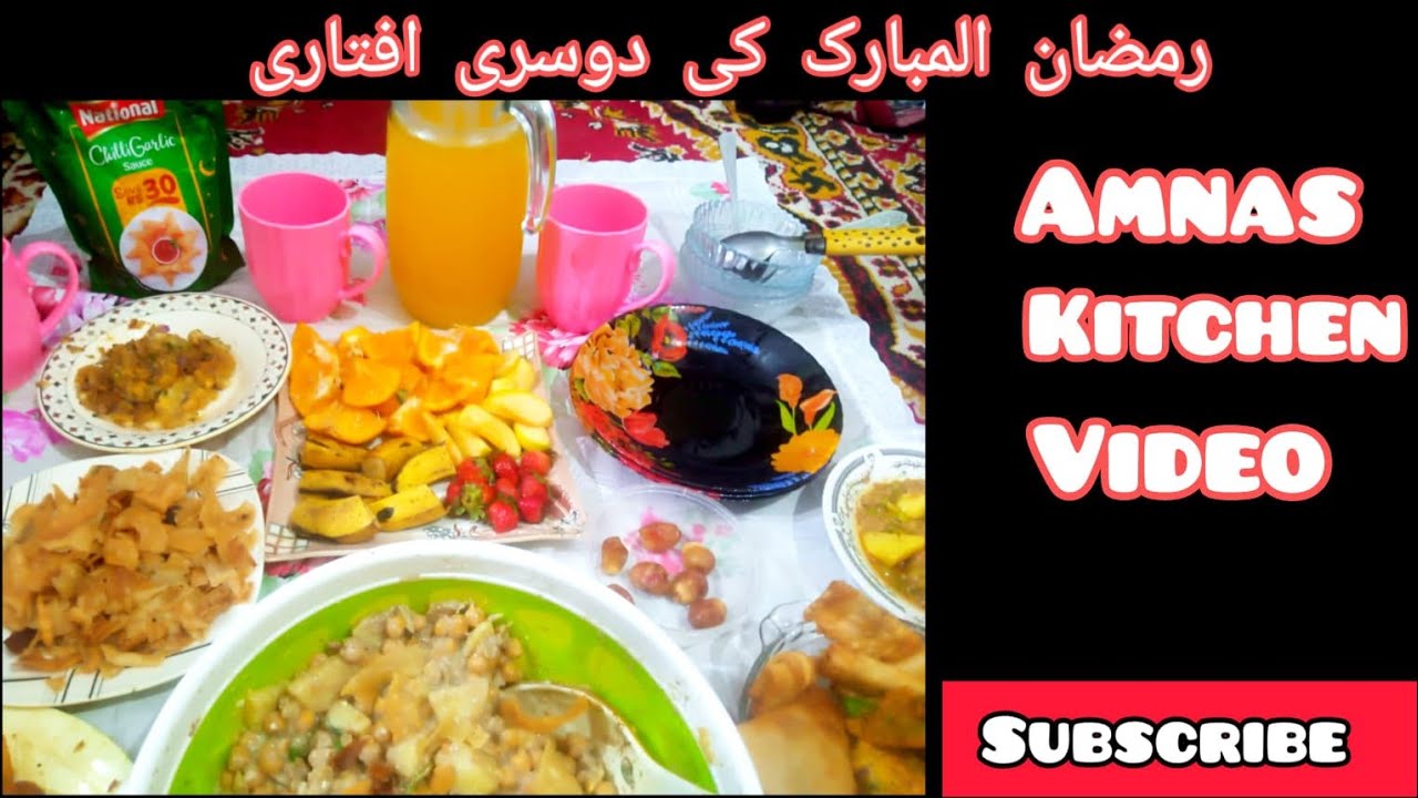 1st sheri 2nd aftari status ll ramzan Mubarakll Amnas kitchen video - YouTube