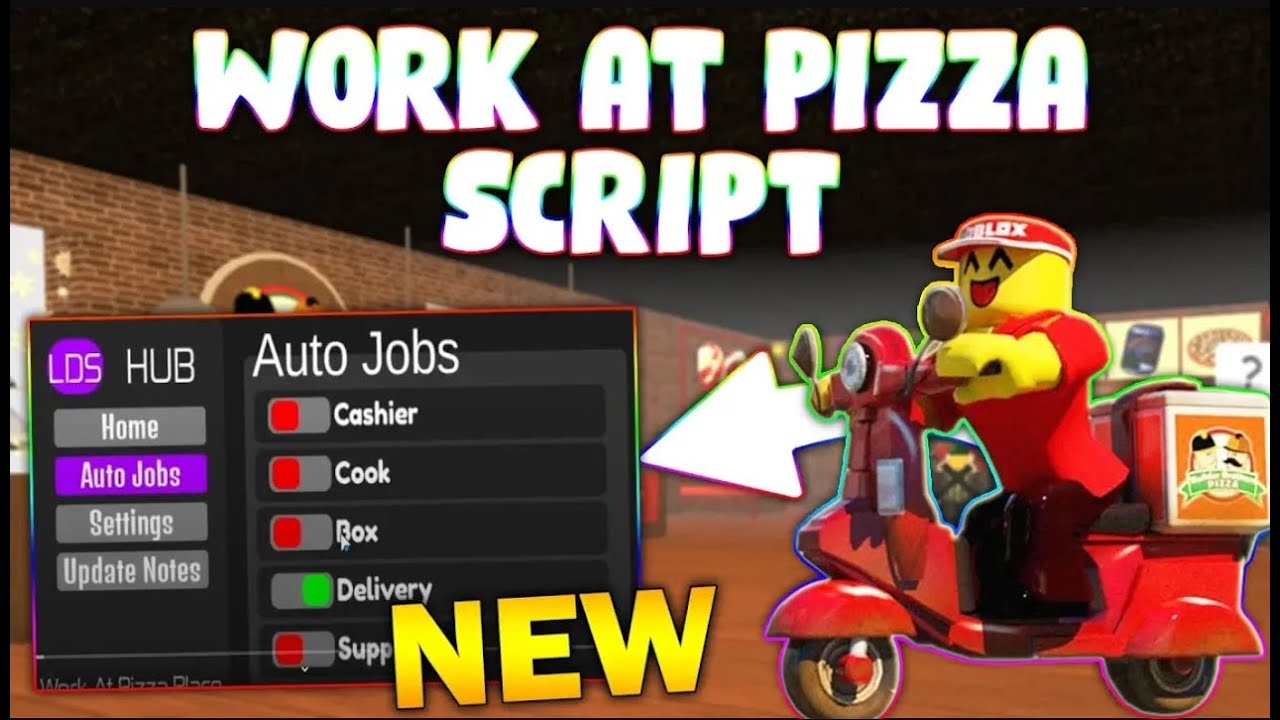 *NEW* Work at a Pizza Place Script (PASTEBIN 2025) (MONEY FARM, AUTO ...