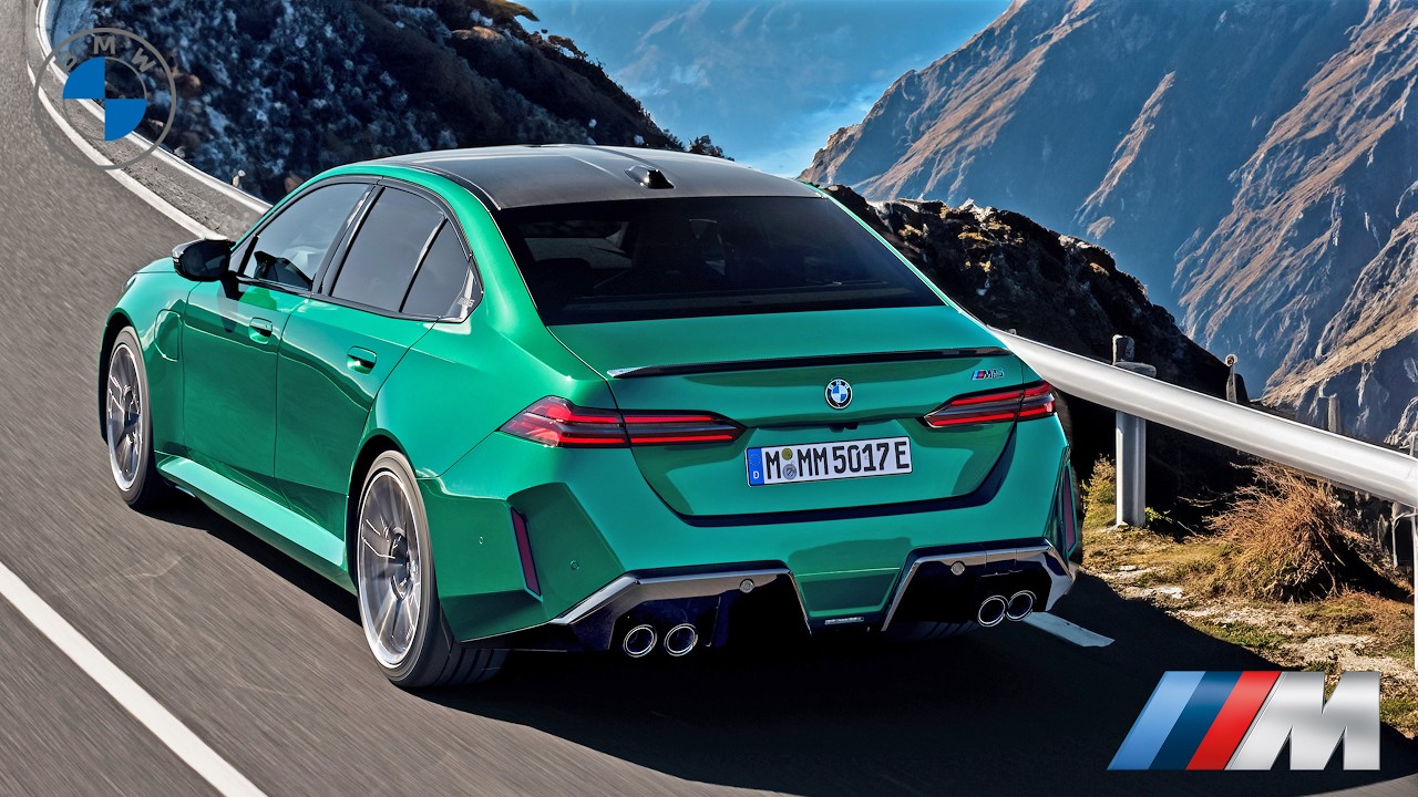 New BMW M5 - Seventh gen high-performance sedan - all specs - YouTube