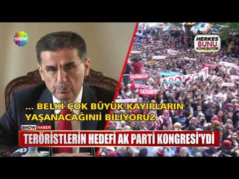 Teröristlerin hedefi AK Parti Kongresi'ydi