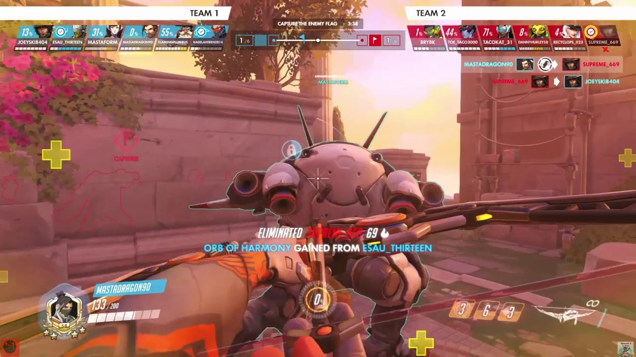 Deep Voice Gamer Commentates On His Overwatch Replays - Hanzo CTF Blitz ...