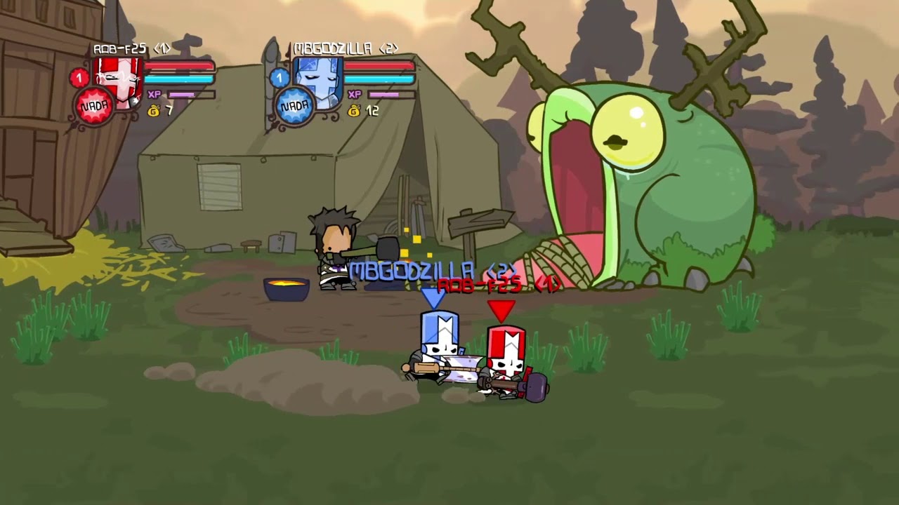 Castle Crashers Ep.1 w Shark - YouTube
