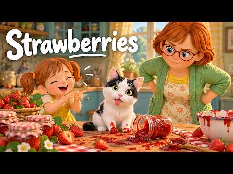 Making Strawberry Jam Together… but what does Lupin think about it? 🍓 4K