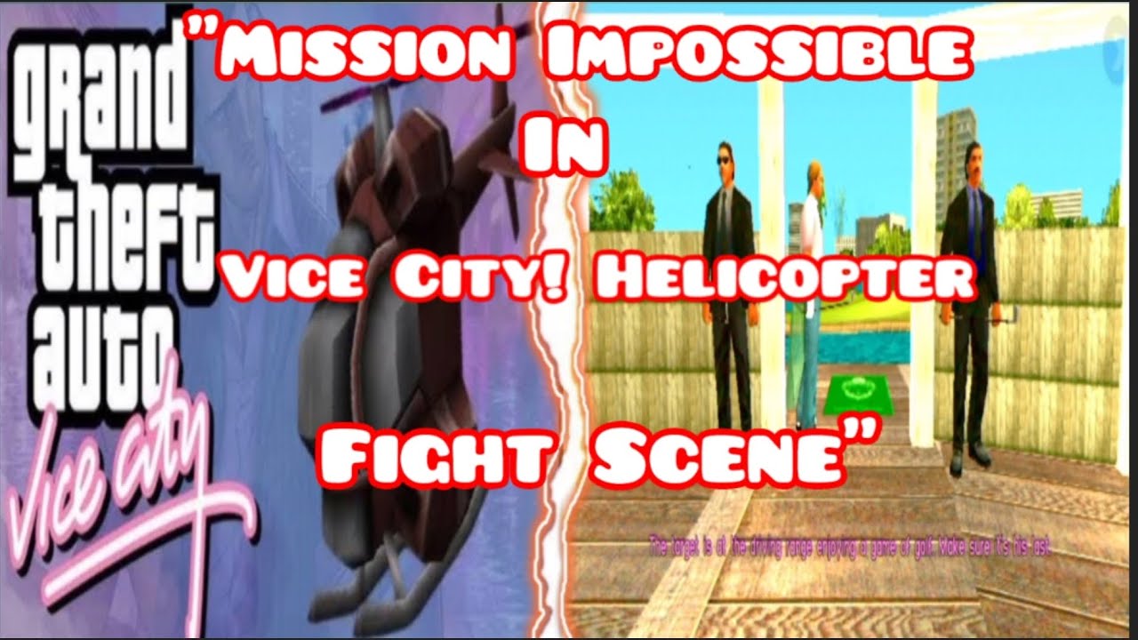 "Mission Impossible in Vice City! 🔥 Helicopter + Fight Scene" - YouTube