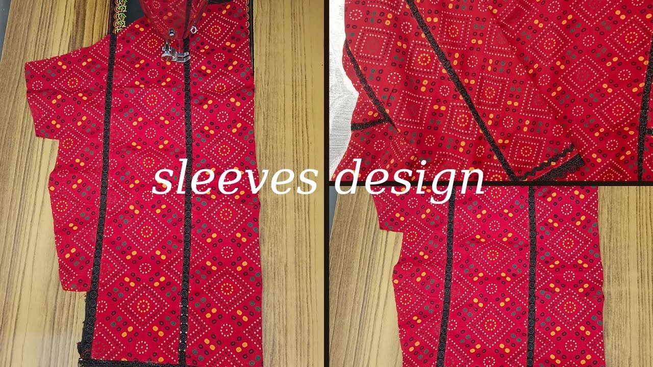 new sleeves design 🫶 bache hua kapde se designer Astin kese banaye ...