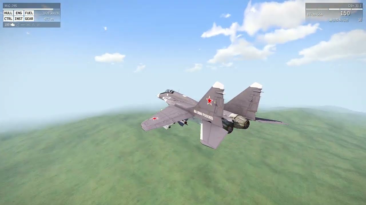 Ukraine Mig-29C VS Russia Mig-29S / 烏克蘭Mig-29C 對上 俄羅斯Mig-29S / ArmA 3 ...