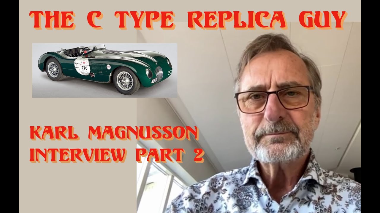 Jaguar C-Type Replica court case. Karl Magnusson vs JLR. First Video ...