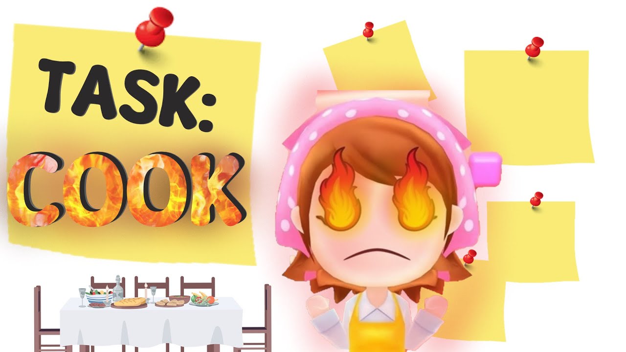 Every time I cook, I GET COOKED! | Cooking Mama w/ STICKY NOTES - YouTube