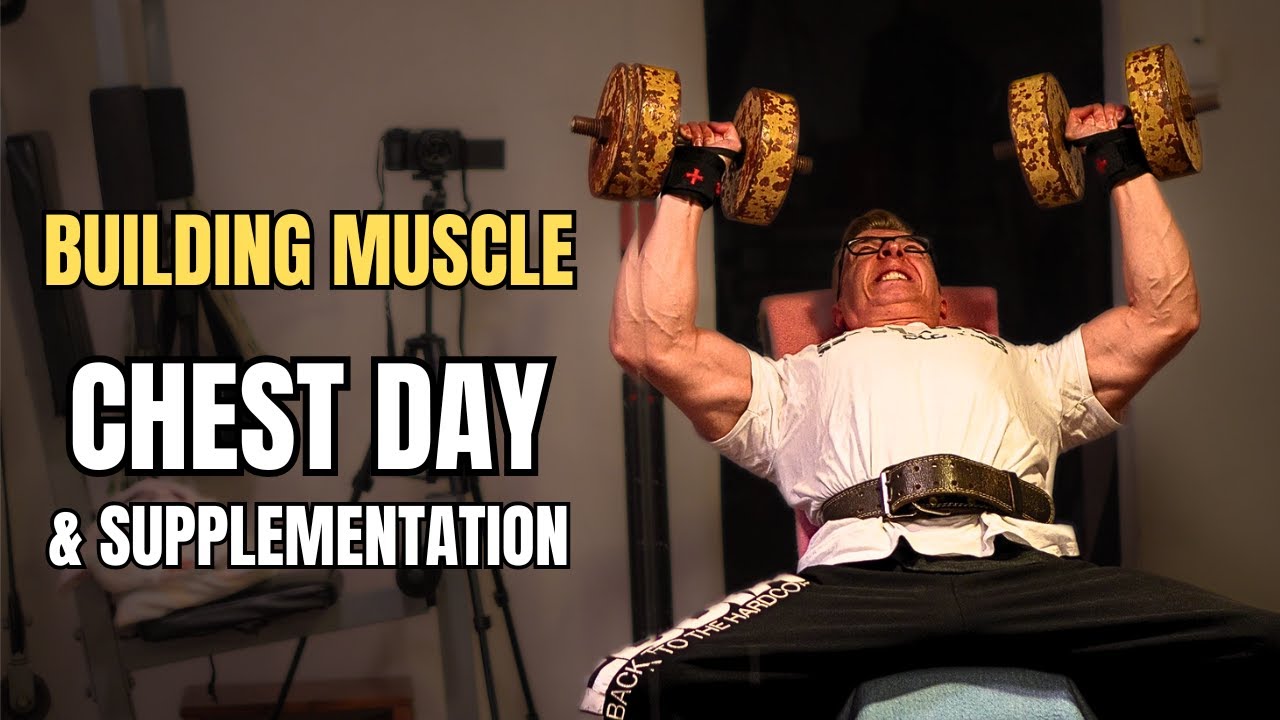 CHEST DAY & MY SUPPLEMENTATION to BUILD MUSCLE - YouTube