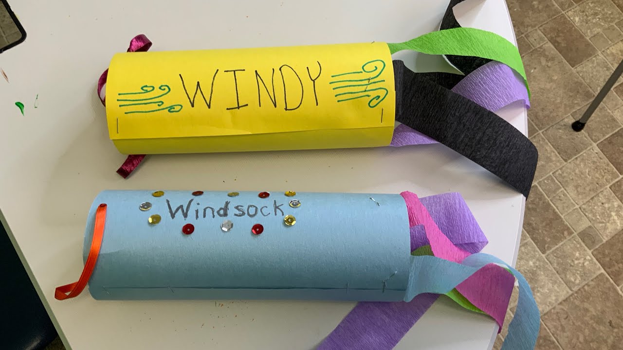 DT Crafts: Paper Windsock - YouTube