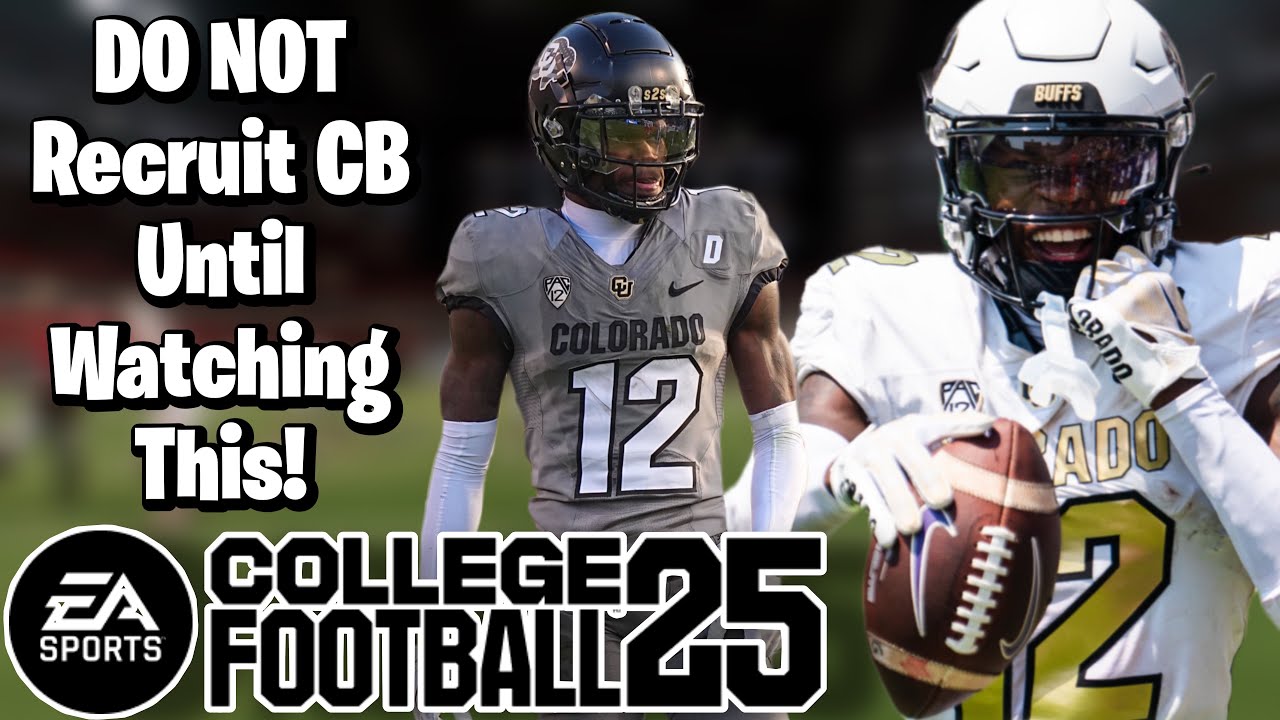 DO NOT Recruit CB Until Watching This! Dynasty CFB 25 - YouTube