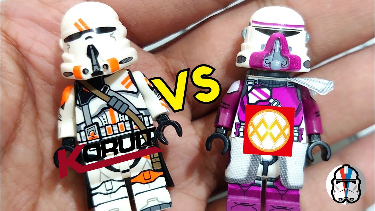 Lego Comparison : Clone Paratrooper 212th vs 21st Nova Corps Airborne ...