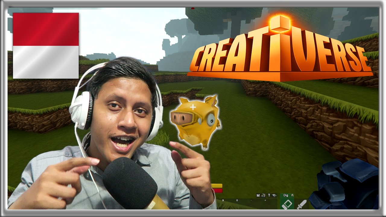 Minecraft 3D ? - Creativerse #1 - YouTube