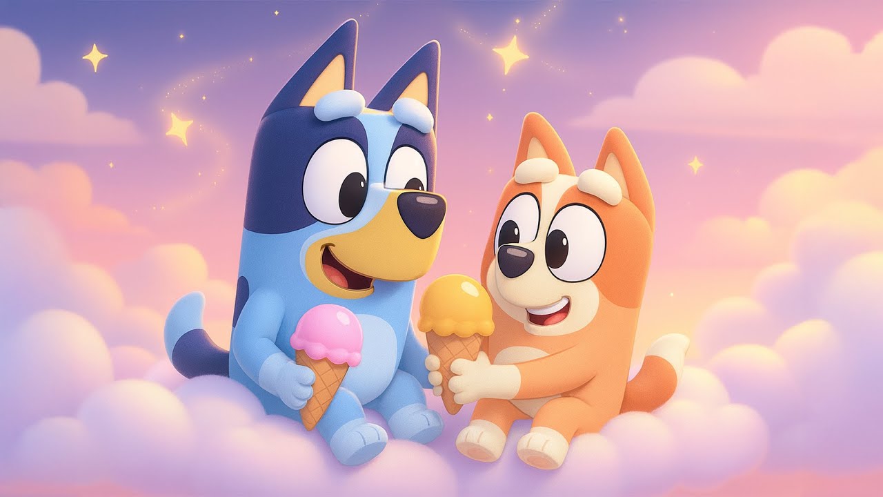 Achieve Deep Sleep in Just 3 Minutes with Bluey and Bingo 🍧 Cure Stress ...