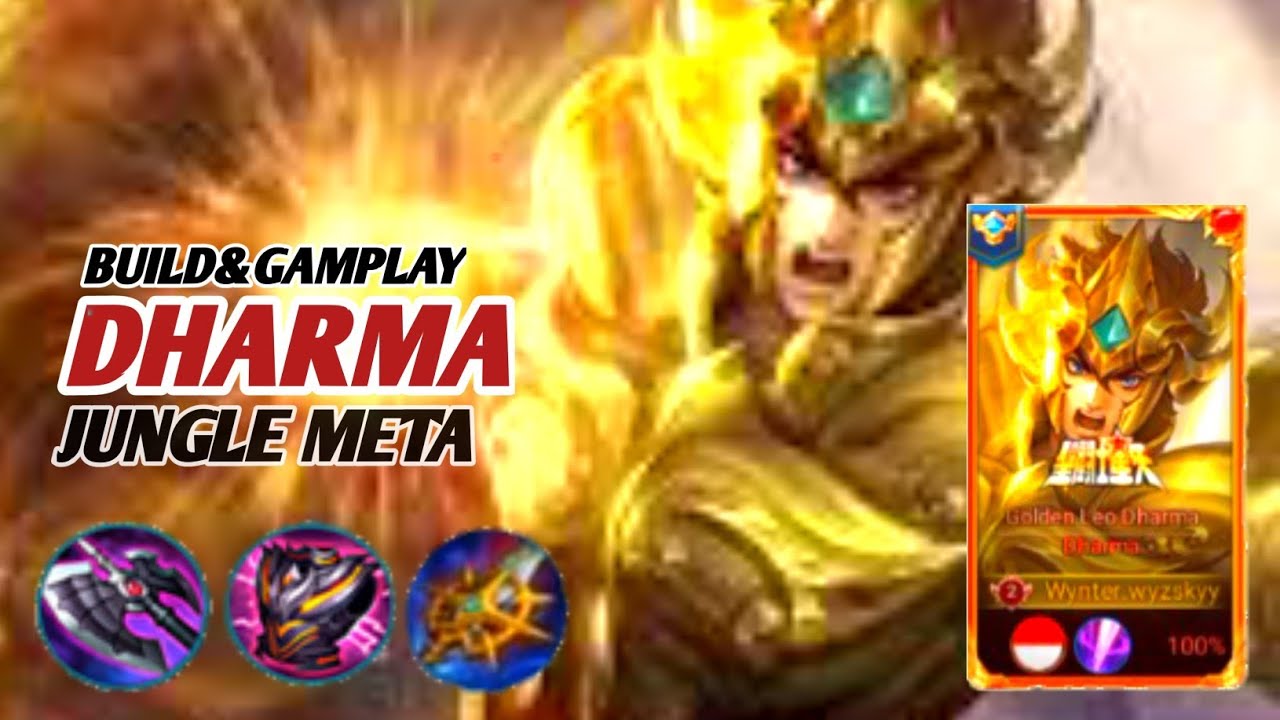 DHARMA HONOR OF KINGS BUILD & GAMPLAY// SOLO RANK EPIC - YouTube