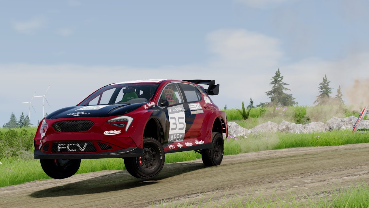 BeamNG Insane Rally Stage 7 - YouTube