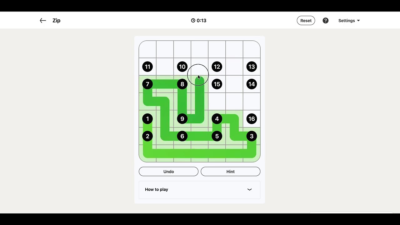LinkedIn ZIP Answer | LinkedIn ZIP Answer Today | PuzzNest